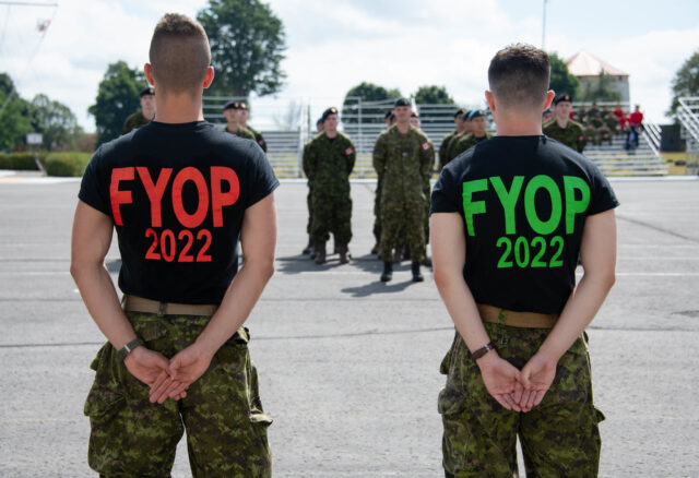 First year RMC cadets arrive on campus | YGK News - Your Kingston, Your ...